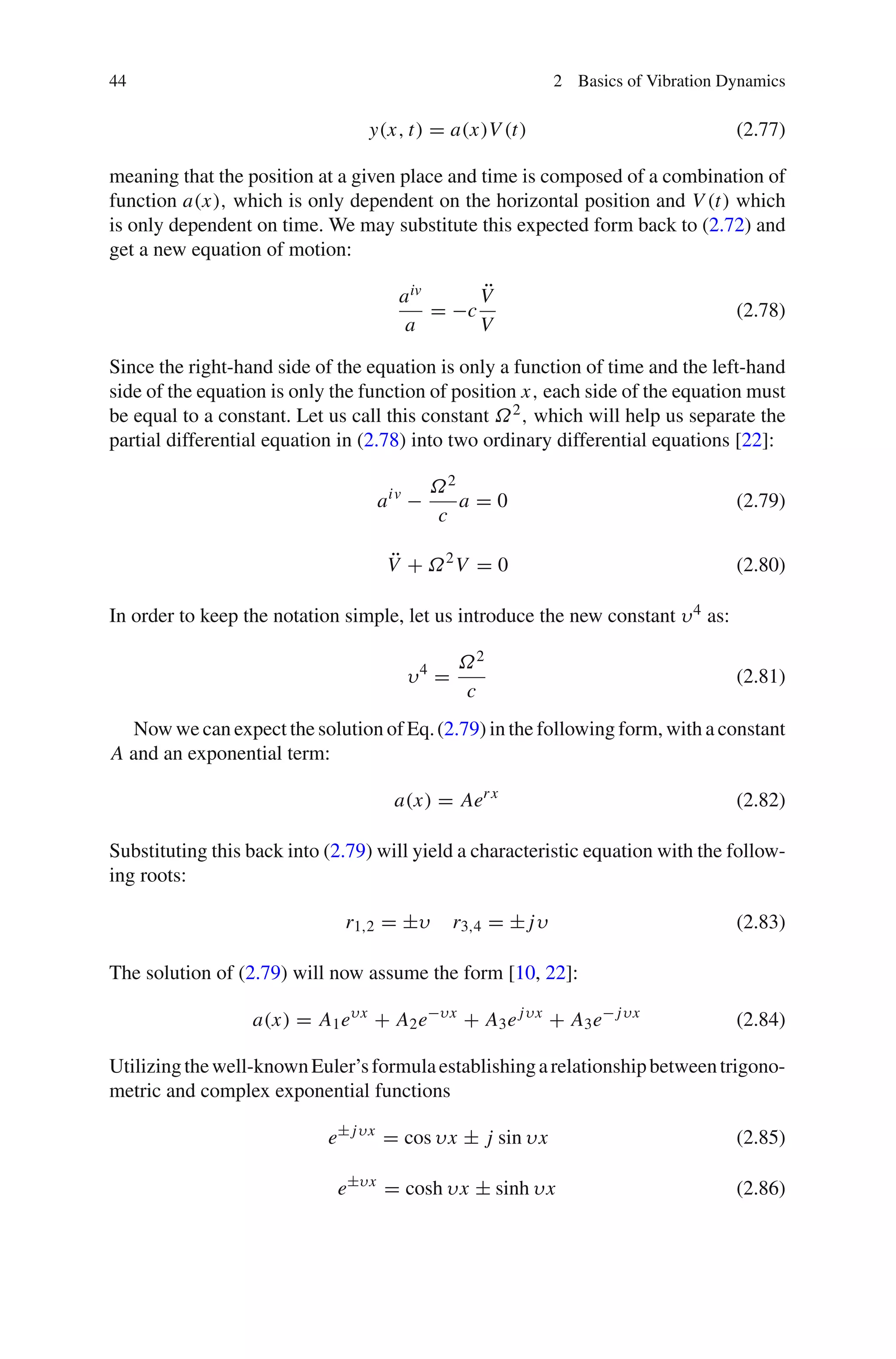 Basic vibration dynamics | PDF