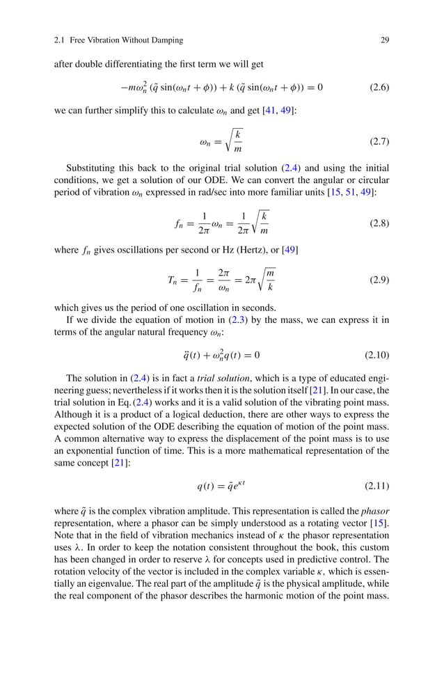 Basic vibration dynamics | PDF
