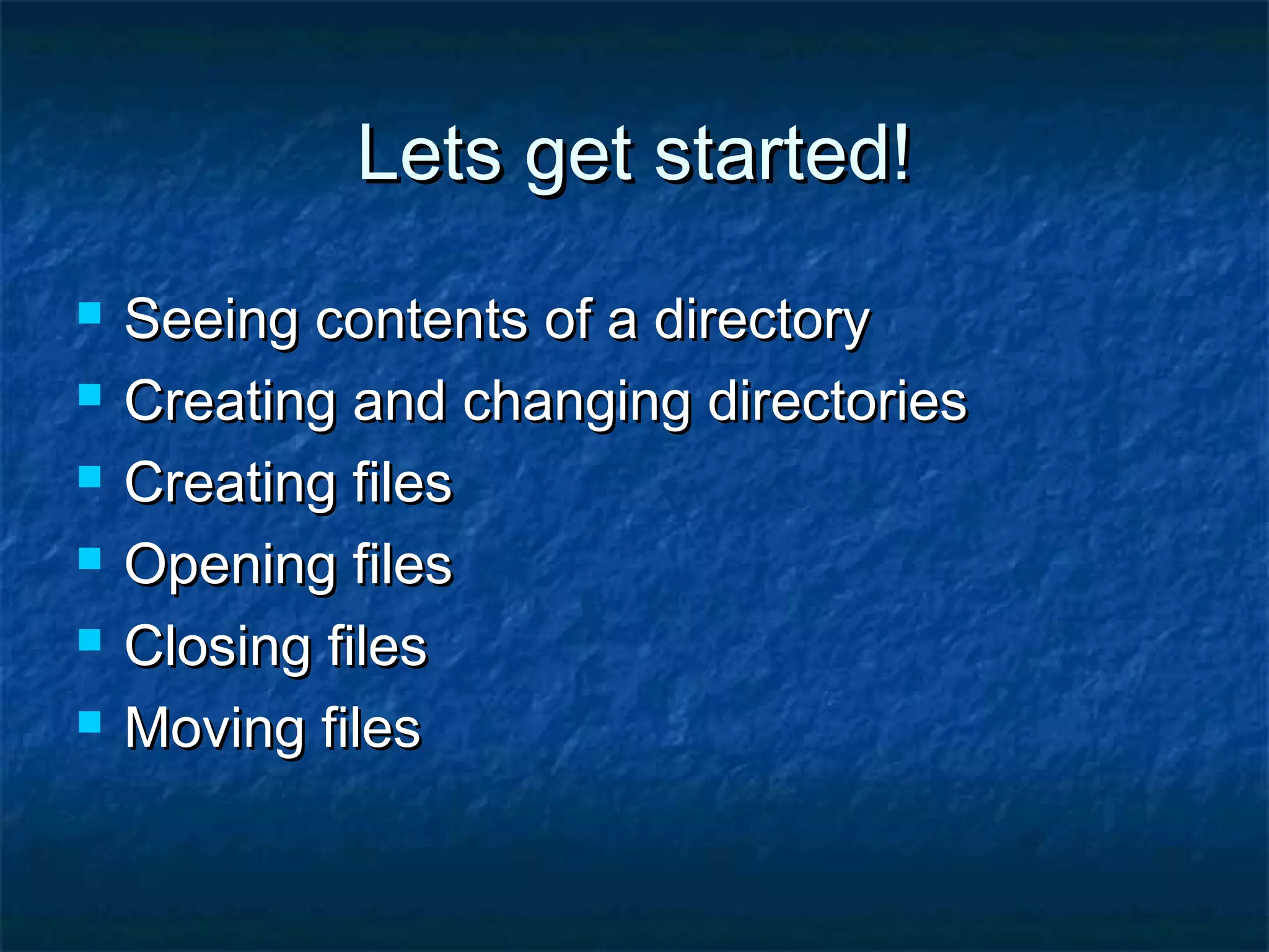 Basic vi commands | PPT