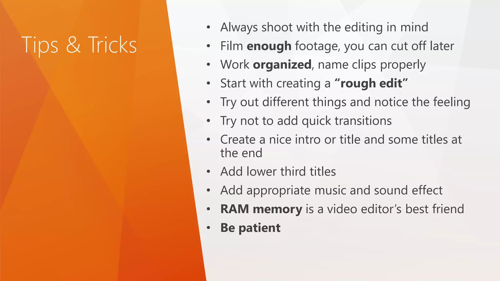 Basic Video Editing Training for Beginners | PDF