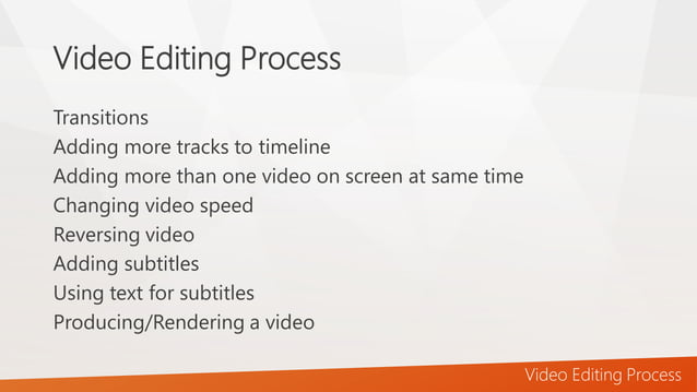 Basic Video Editing Training for Beginners | PDF | Video Software ...