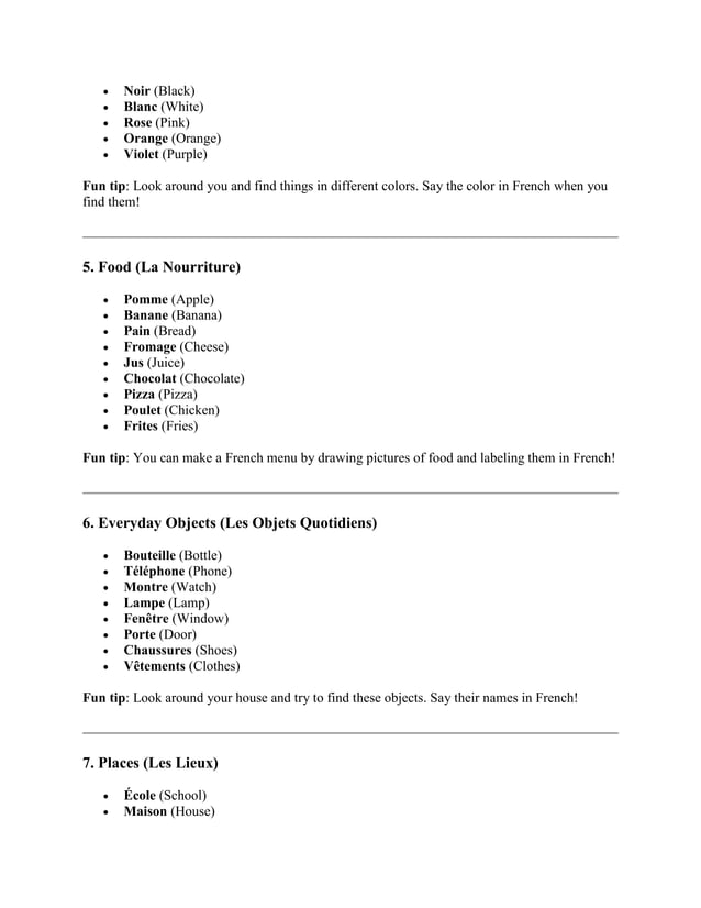 Basic Vocabulary Common Nouns in French Language Lessons.pdf