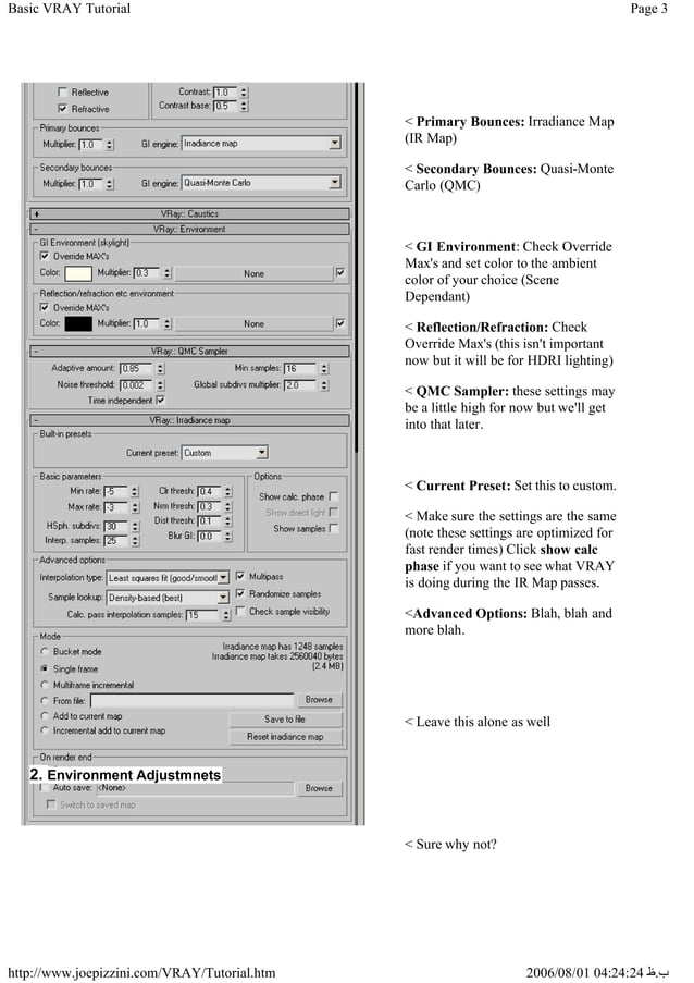 Basic vray tutorial | PDF