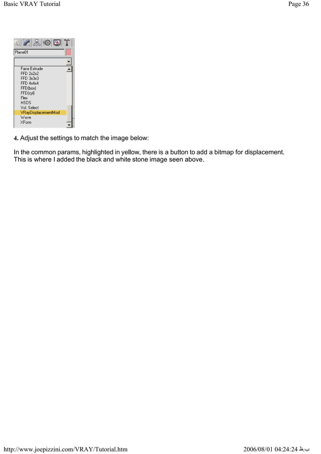 Basic vray tutorial | PDF