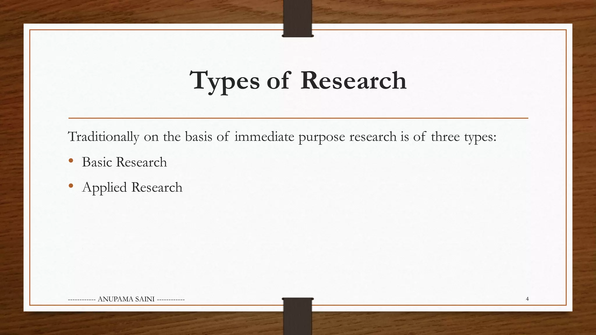 Basic vs Applied Research | PDF