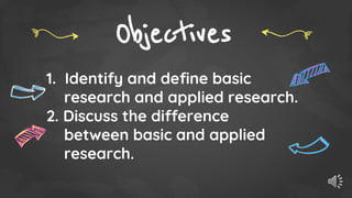Basic vs Applied Research | PDF
