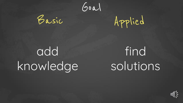 Basic vs Applied Research | PDF
