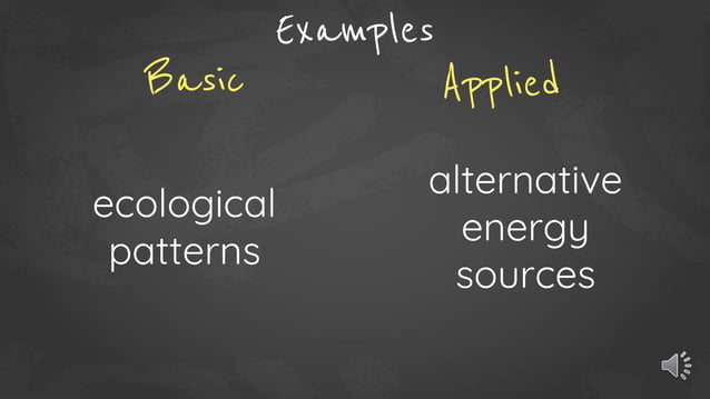 Basic vs Applied Research | PDF
