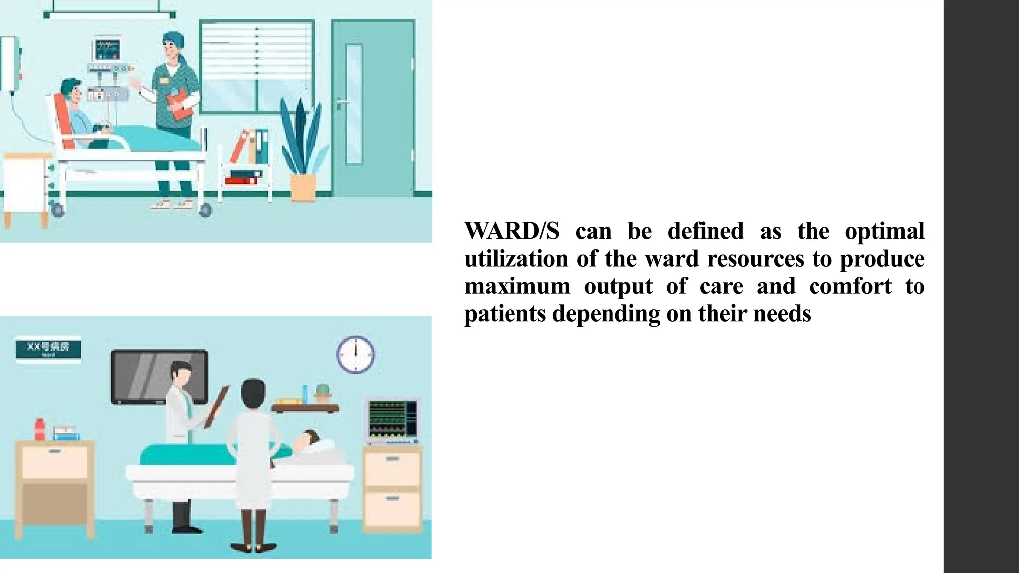 Nursing Basic Ward Assessment and Objectives | PPTX