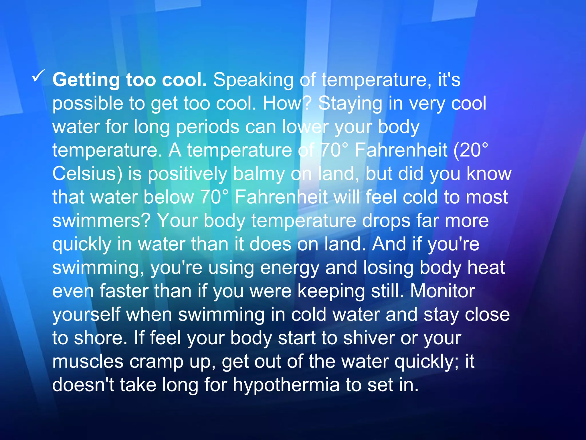 Basic water safety tips | PPT