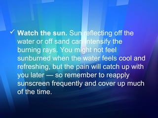 Basic water safety tips | PPT