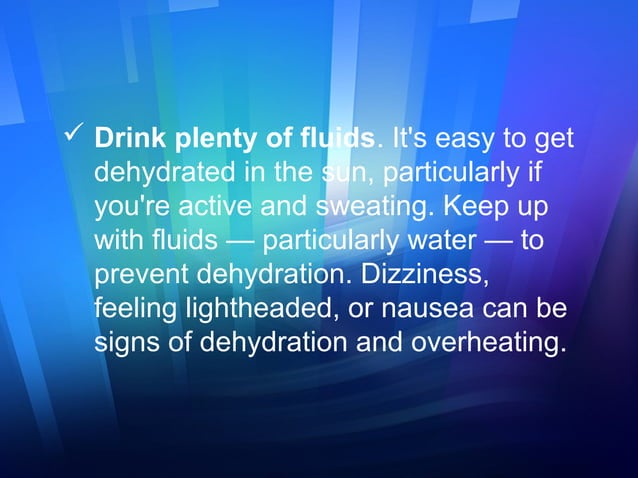 Basic water safety tips | PPT