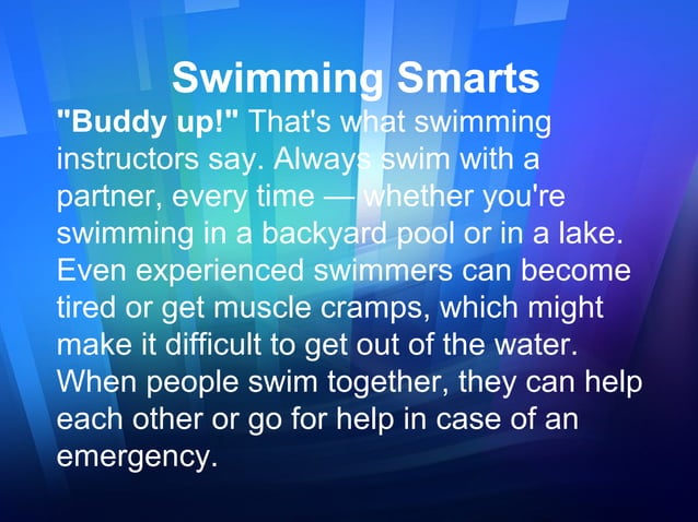 Basic water safety tips | PPT