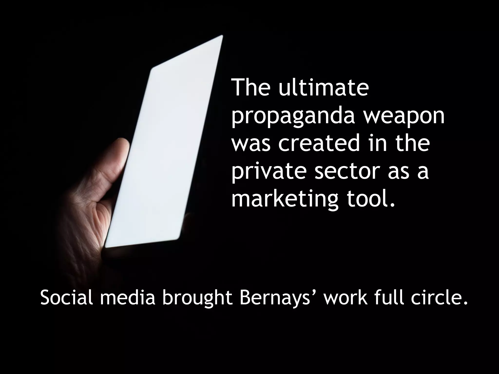 Basic weaponization of social media | PPT