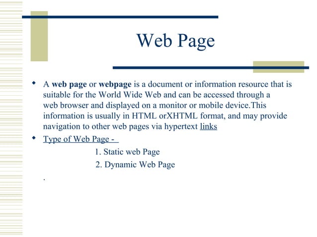 Basic web designing | PPT