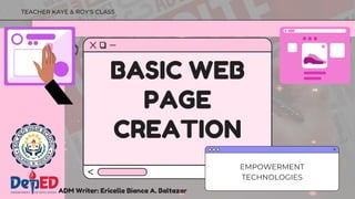 Basic Web Page Creation.pptx