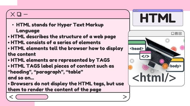 Basic Web Page Creation.pptx | Web Design and HTML | Internet