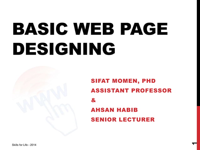 Basic web page designing | PPT