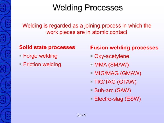 BASIC WELD.pptx | Chemistry | Science