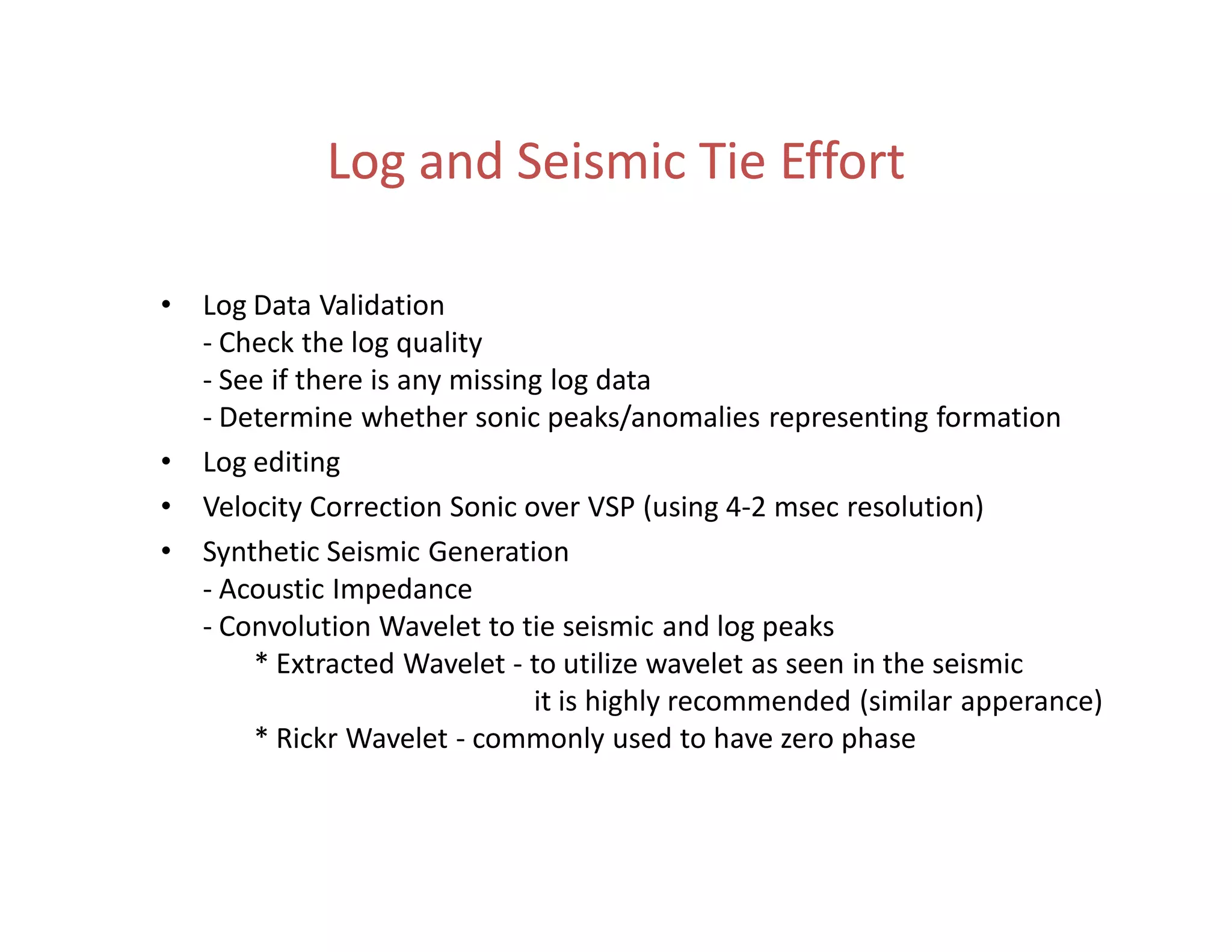 Basic well logging design | PDF
