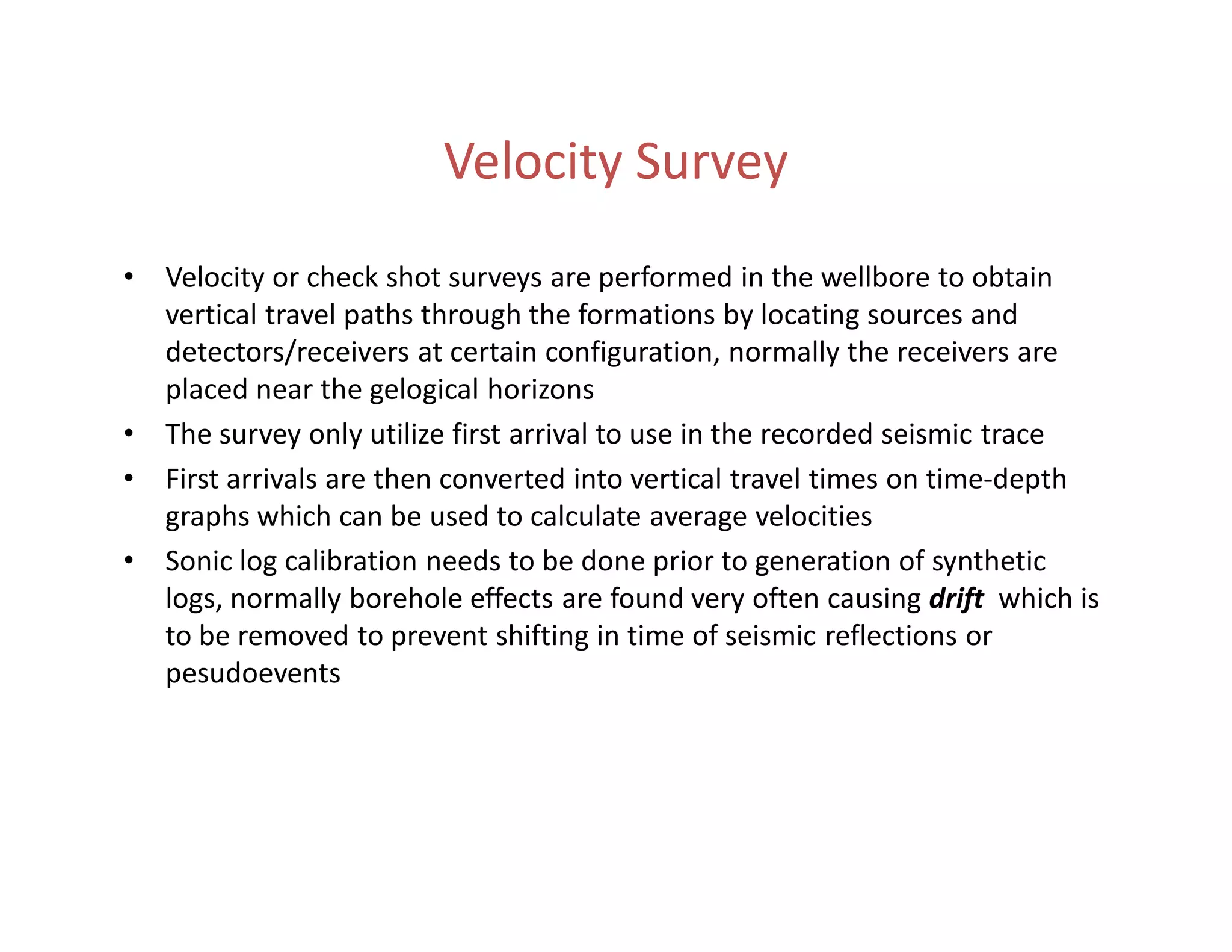 Basic well logging design | PDF