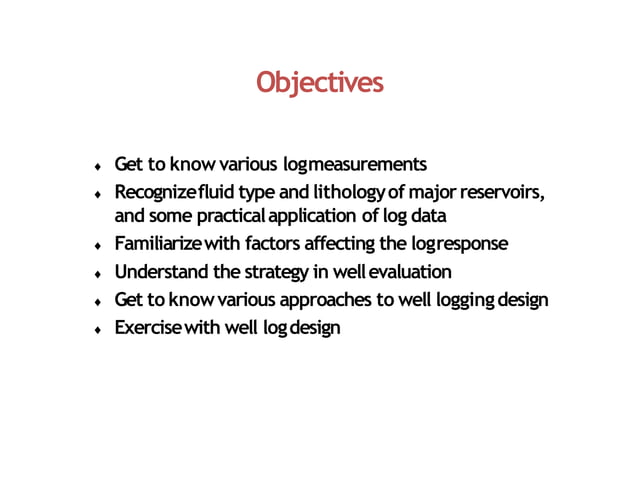 Basic Well Logging Design.pdf | Geology | Science