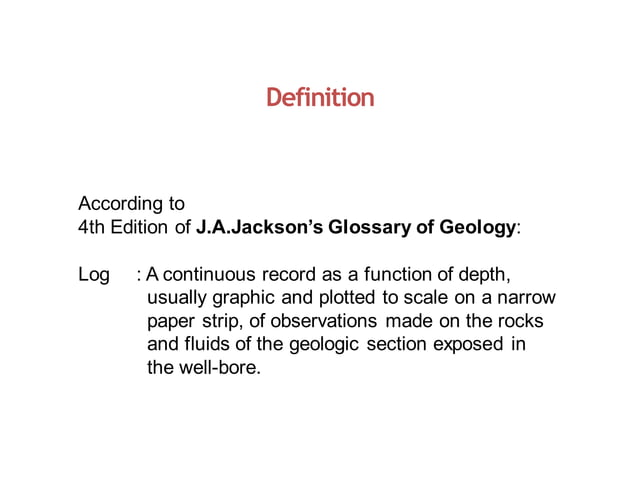 Basic Well Logging Design.pdf | Geology | Science
