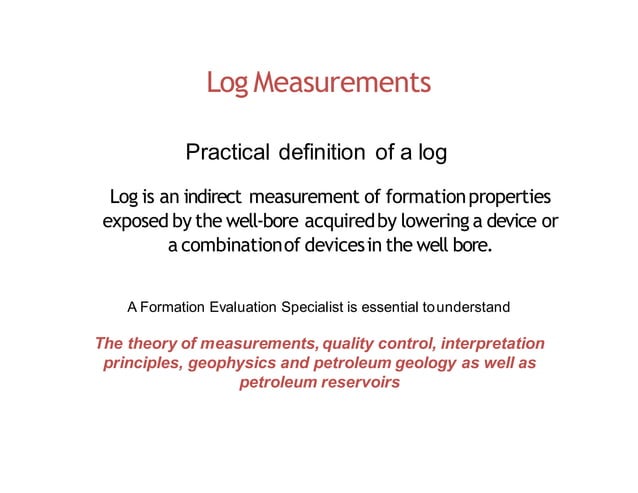 Basic Well Logging Design.pdf | Geology | Science
