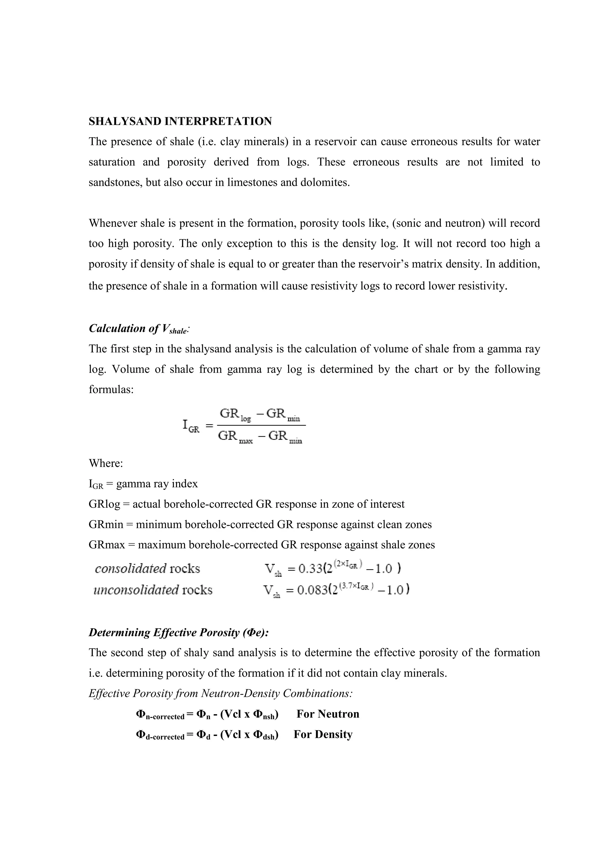 Basic well log interpretation | PDF