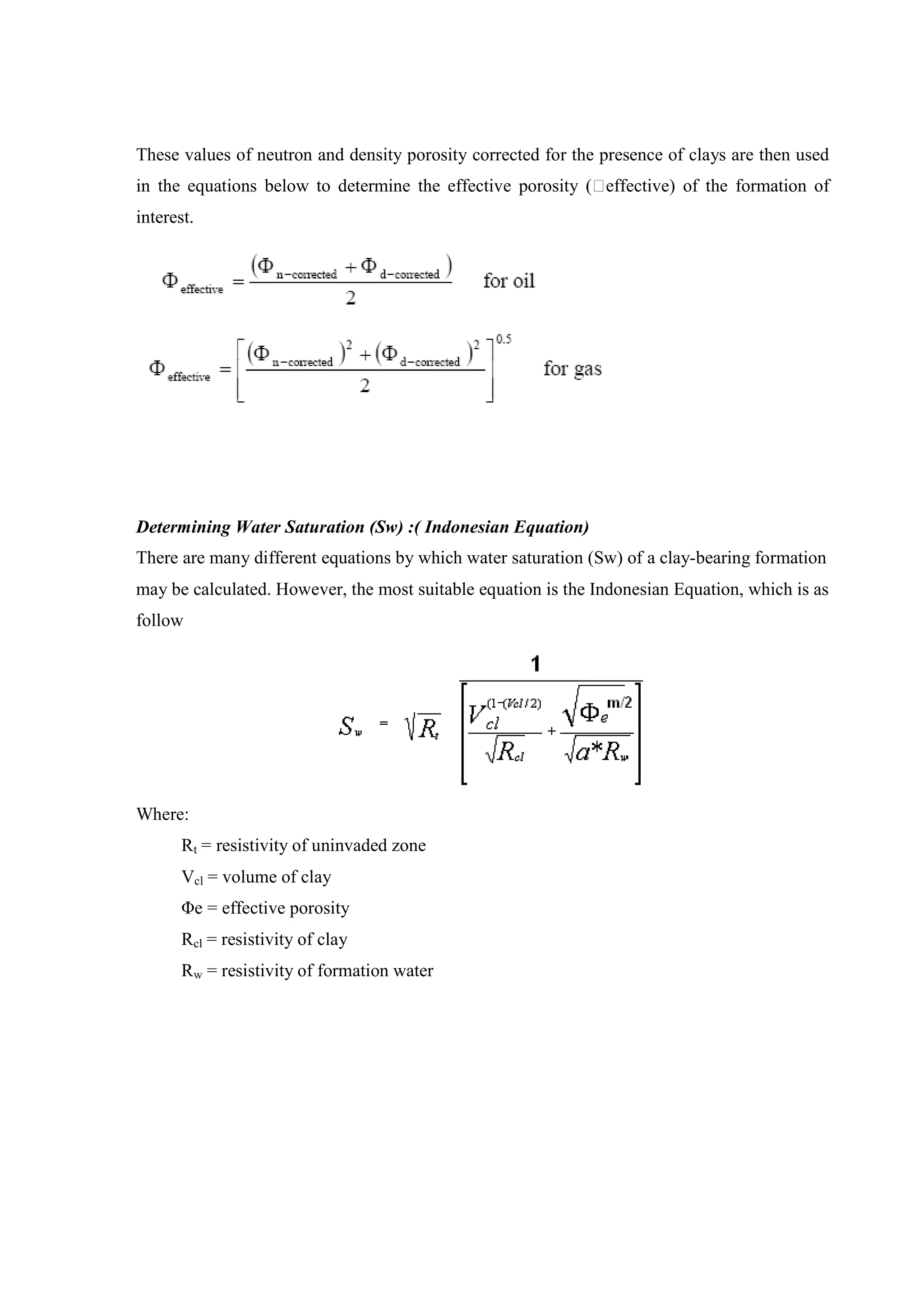Basic well log interpretation | PDF