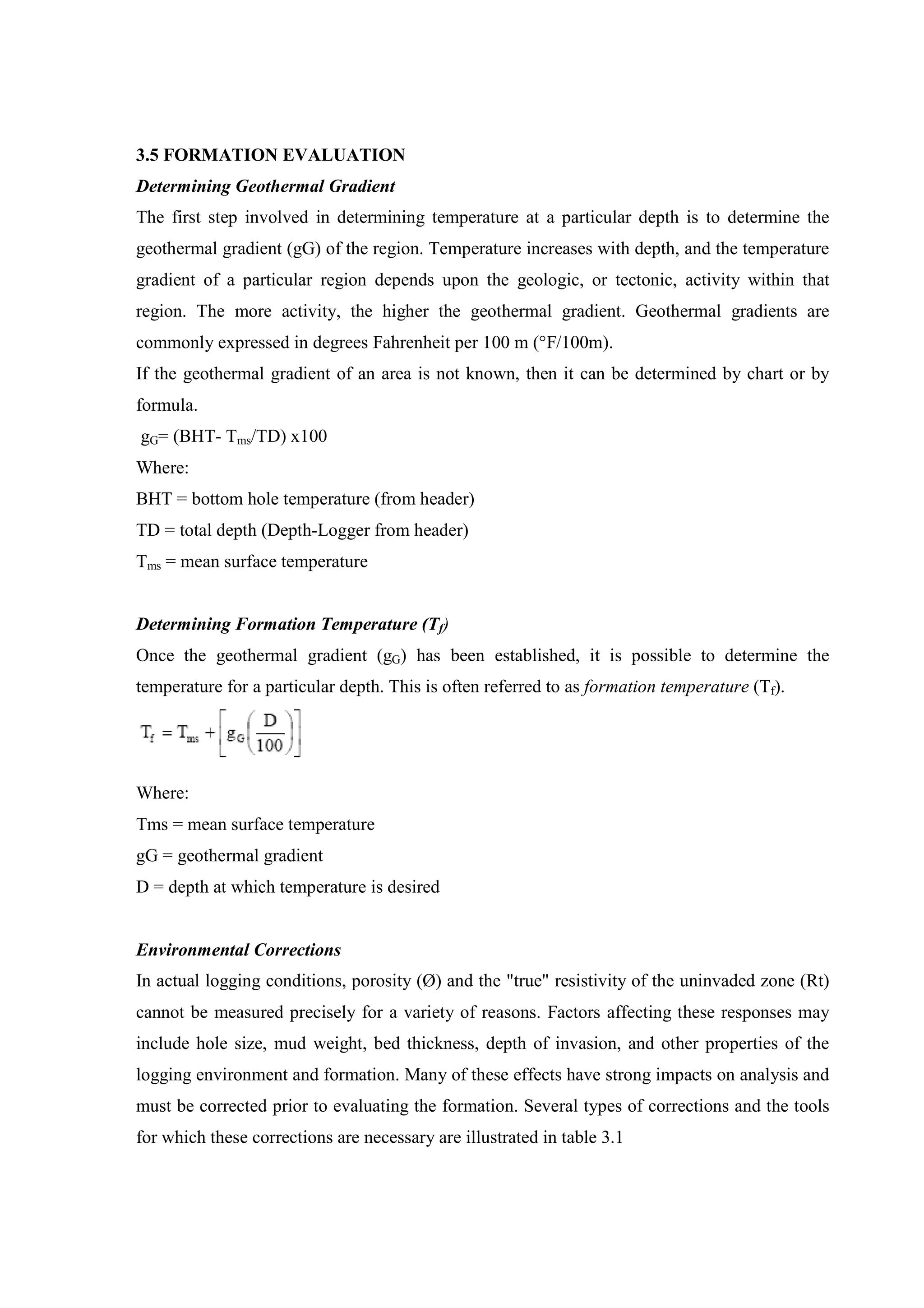 Basic well log interpretation | PDF