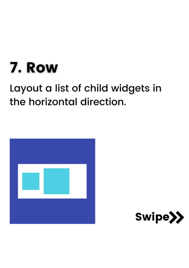 Basic widgets for flutter | PDF