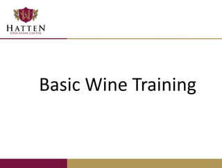basic wine sharing Knowledge ( for common ) | PPT