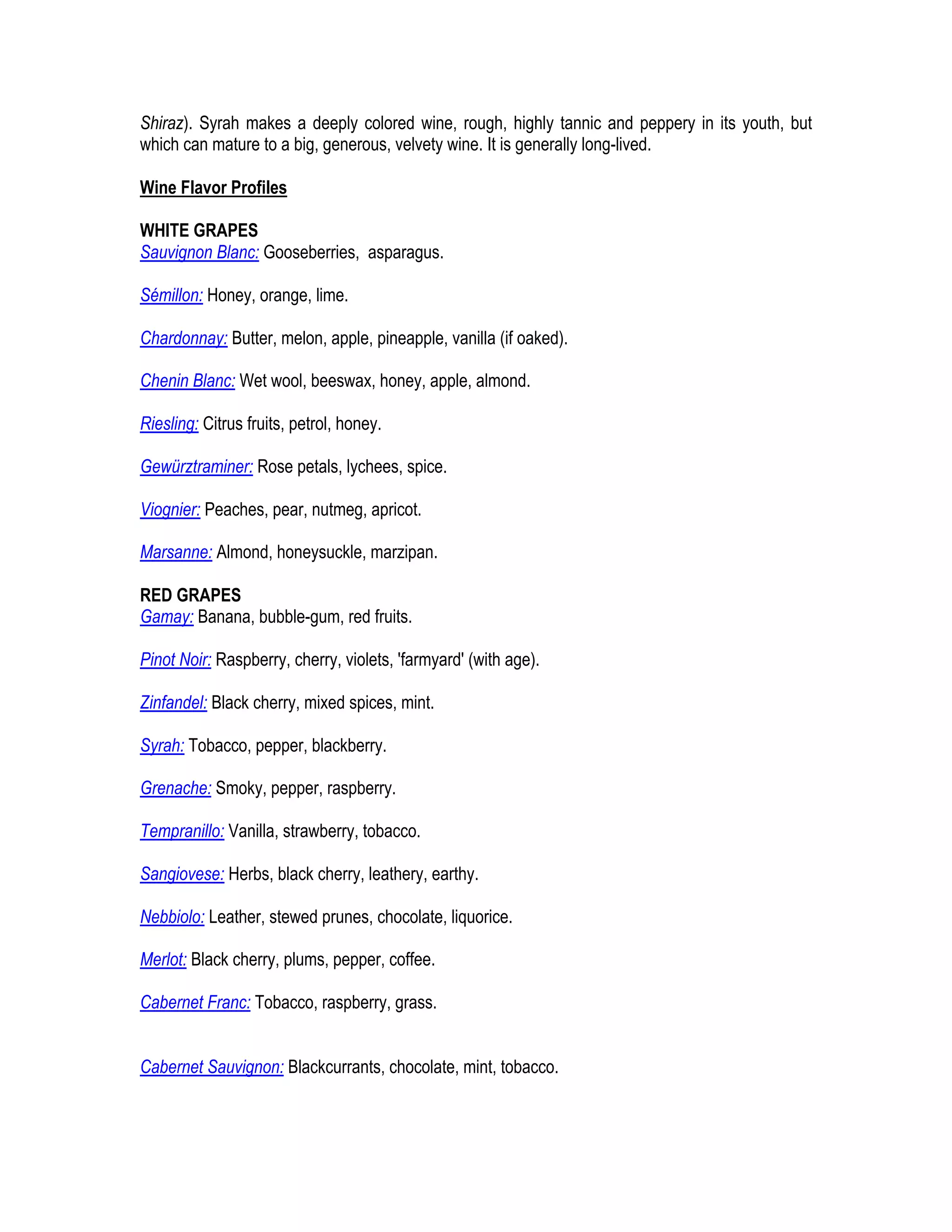 Basic wine training | PDF