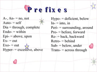 Basic word structure | PPT