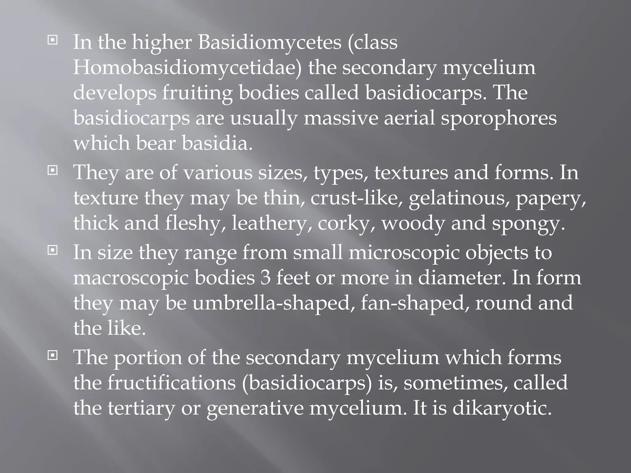 Basidiomycetes.pptx m | PPTX