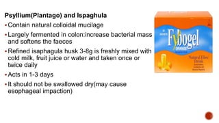 Laxatives | PPTX