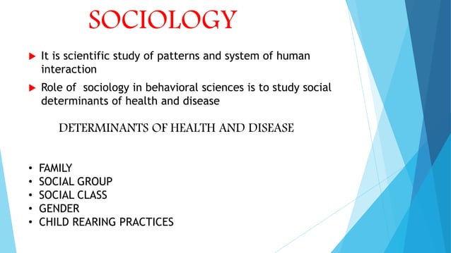 SOCIOLOGY & HEALTH | PPTX