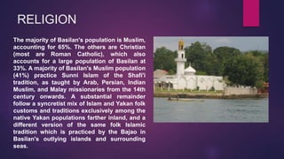 Basilan province | PPTX