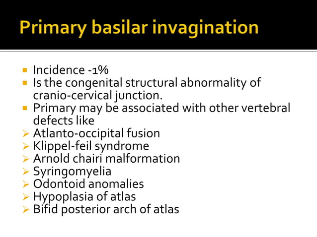 BASILAR INVAGINATION.pptx................ | PPTX