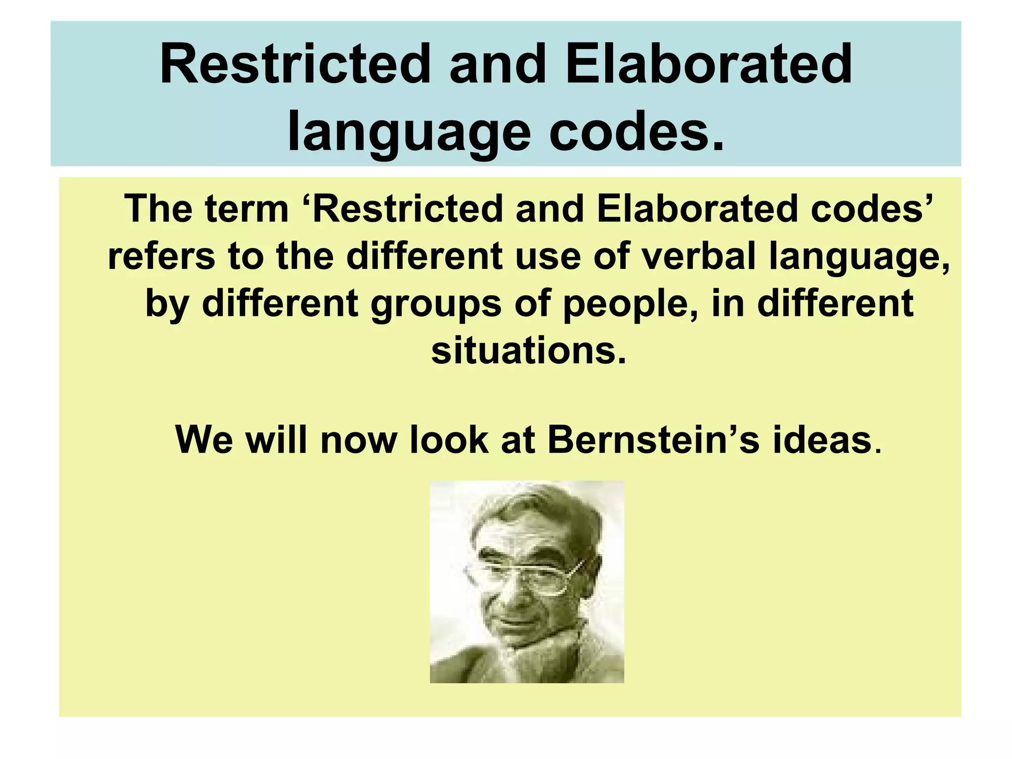 Basil Bernstein | PPT