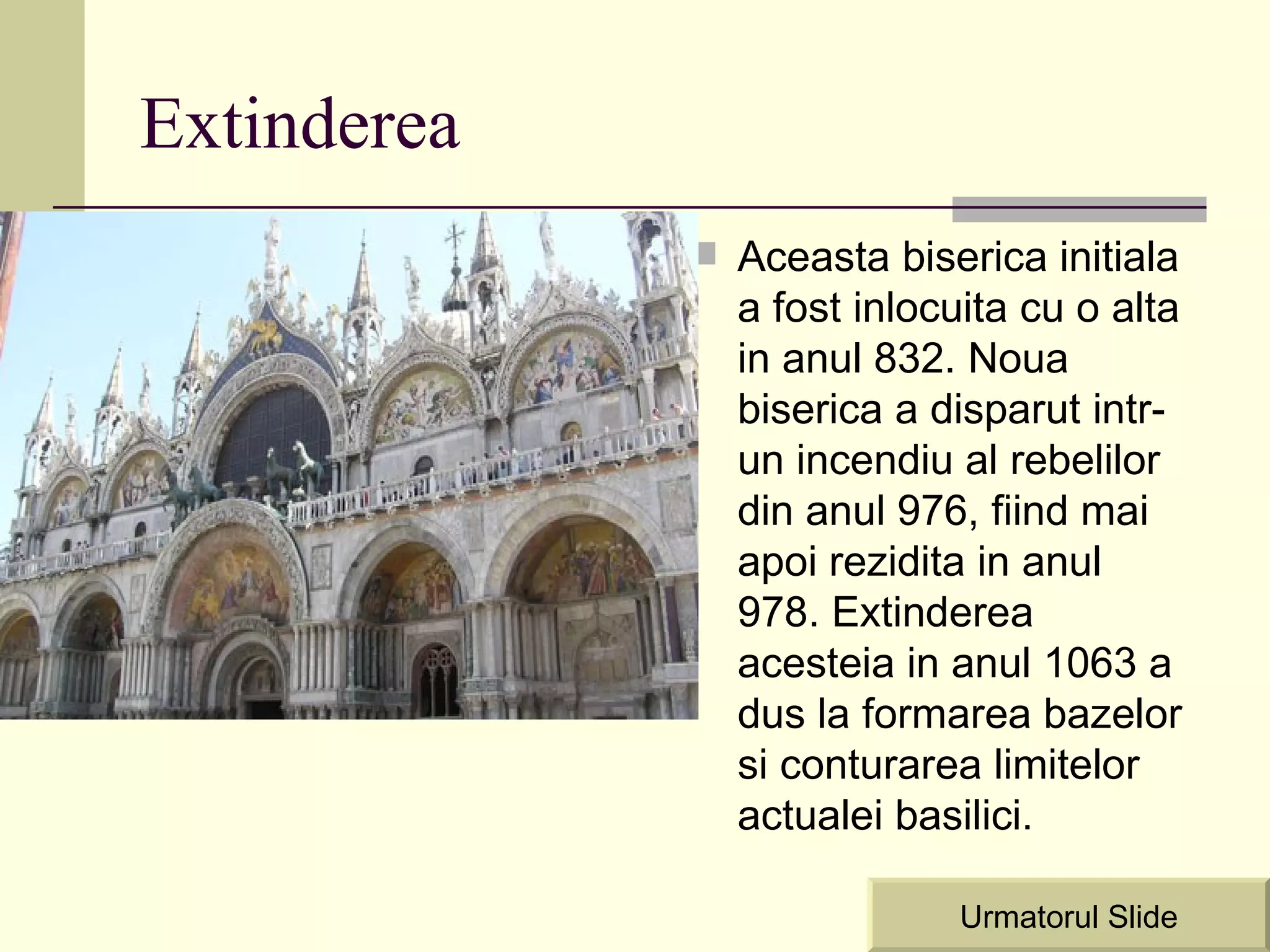 Basilica Sfantul Marcu | PPT