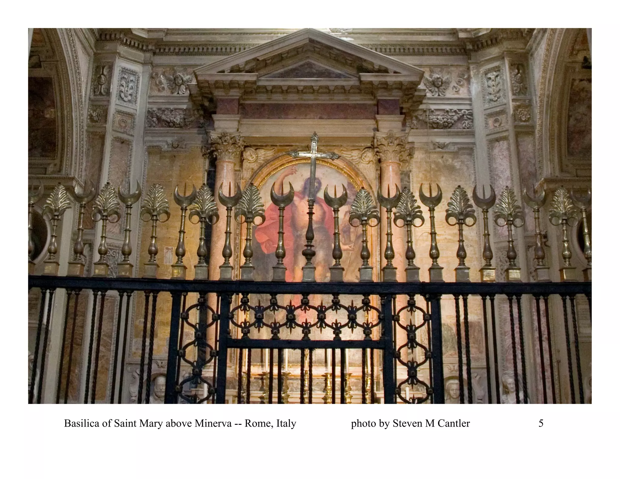 Basilica of Saint Mary above Minerva - Rome Italy | PDF