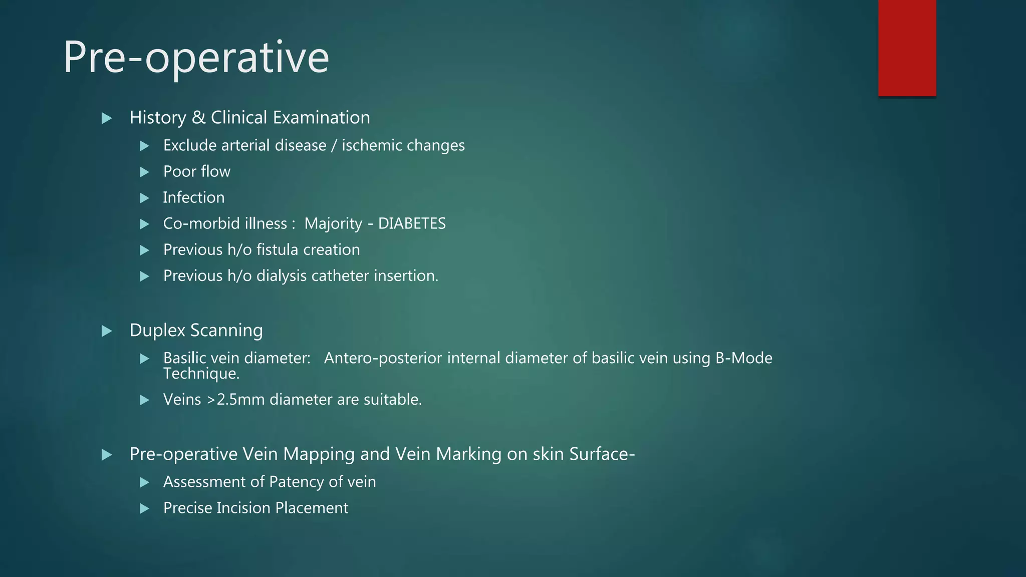 Basilic vein transposition by Dr. Nipun Bansal | PPTX