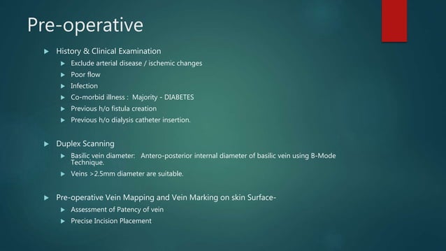 Basilic vein transposition by Dr. Nipun Bansal | PPTX