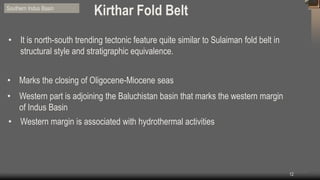 Basinal distribution of Pakistan and Evolution | PPTX