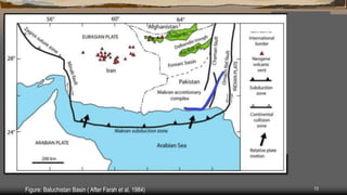 Basinal distribution of Pakistan and Evolution | PPTX