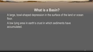Basinal distribution of Pakistan and Evolution | PPTX