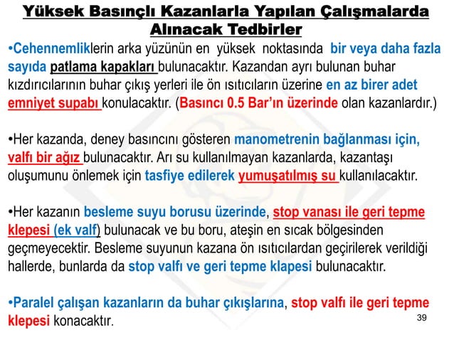 Basincli kaplarla calismalarda is sagligi ve guvenligi | PPTX
