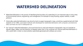 Basin Delineation Methods and Challenges - Soujatya Bandyopadhyay.pptx